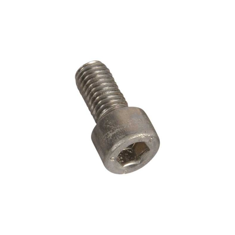 4x25 mm rustfri umbrako skrue med cylinderhoved - ASI 304