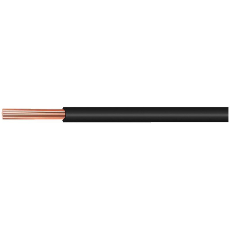 Flertrådet PVC Kabel 1,00 mm Rød